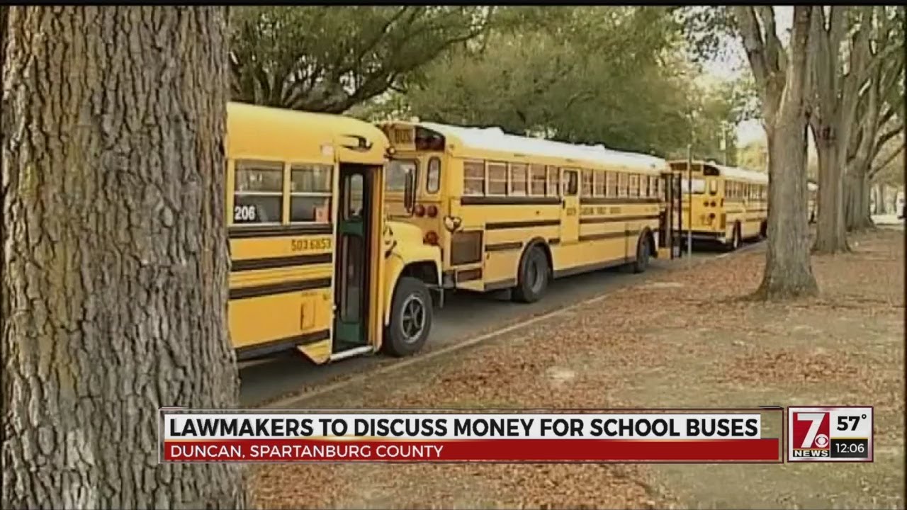 SC lawmakers discuss money for school buses - YouTube