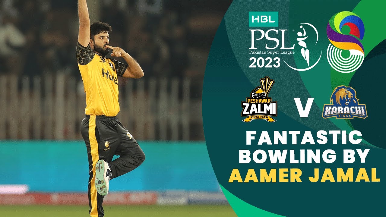 Fantastic Bowling By Aamer Jamal | Peshawar Zalmi vs Karachi Kings | Match 17 | HBL PSL 8 | MI2T ...