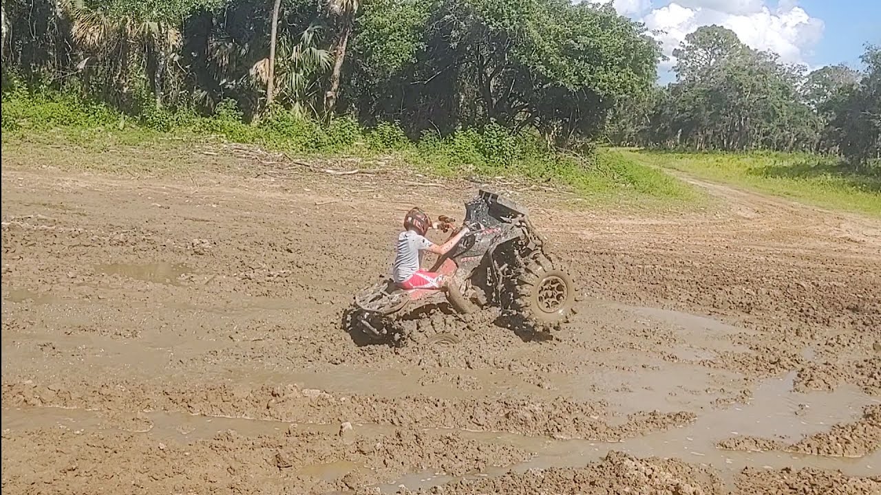 XMR Can am Renegade 1040 big bore cut boggers rjwc exhaust sticky mud ...