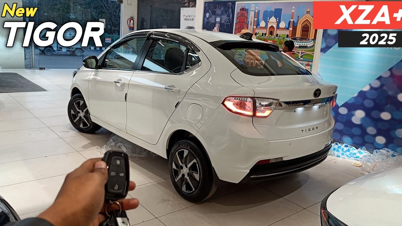 New Tata Tigor 2nd Top Model 2025 ️| Tigor Xza Plus Review !! Price ...
