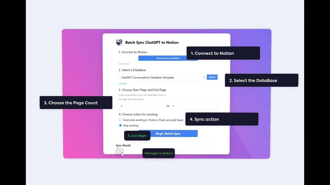 How to Use Batch Save ChatGPT to Notion - Quick Setup Guide - YouTube