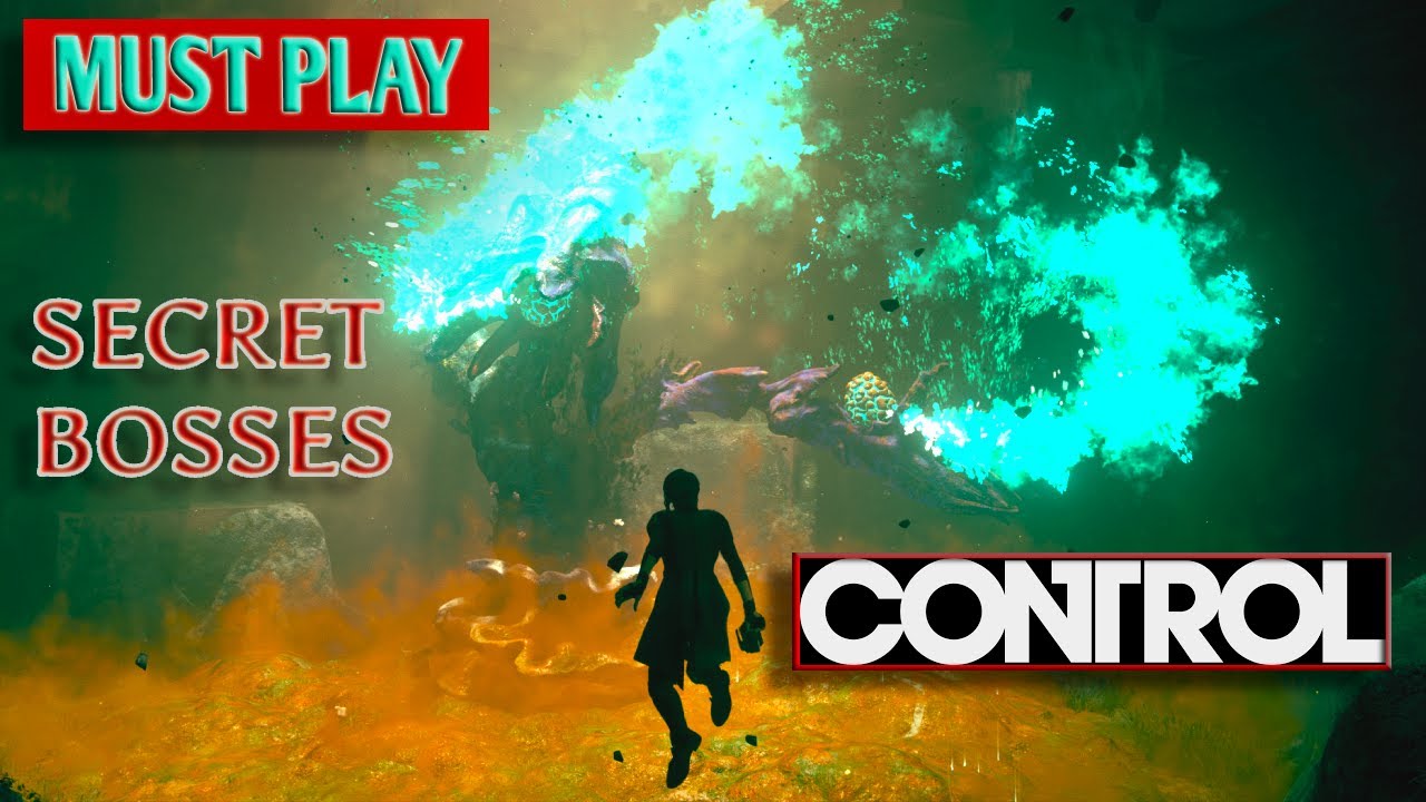 Control Game Secret Boss Fight All Bosses Gameplay After Ending ...