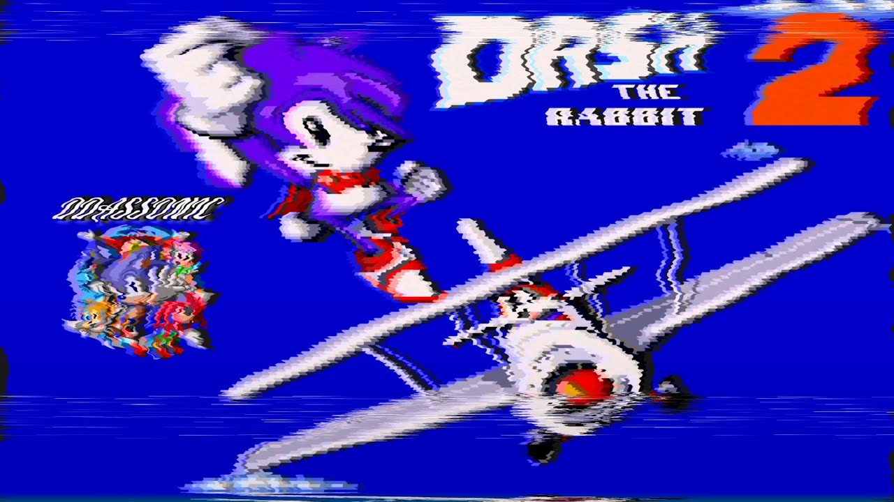 Dash The Rabbit 2 DX - (Retro TV Style) • CRT Sonic Classic Hack - YouTube
