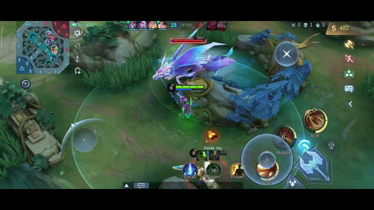 Clint vs Layla Mobile Legends - YouTube