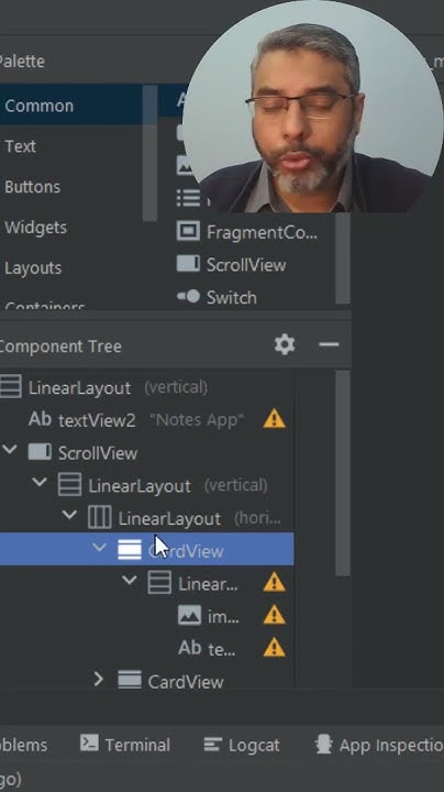 Android Studio Tip 20: Component Tree in #androidstudio #android #shorts - YouTube