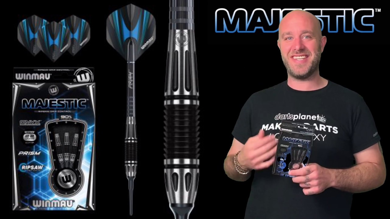 MAJESTIC SOFT TIP DARTS REVIEW WITH ADAM WHITE - YouTube