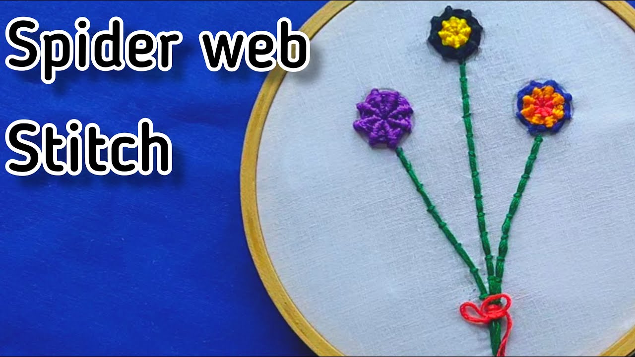 സ്പൈഡർ വെബ് സ്റ്റിച്ച് പഠിക്കാം അതി വേഗത്തിൽ.... || Spider web ...