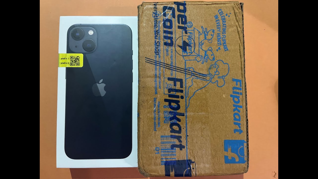 iPhone 13 Open Box Delivery | Flipkart | BBD sale | Midnight Black ...