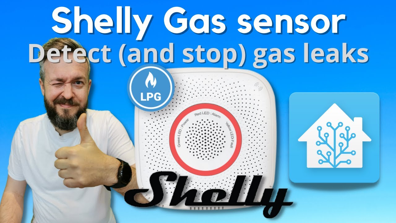 Home Assistant How To - get started with Shelly Gas sensor - YouTube