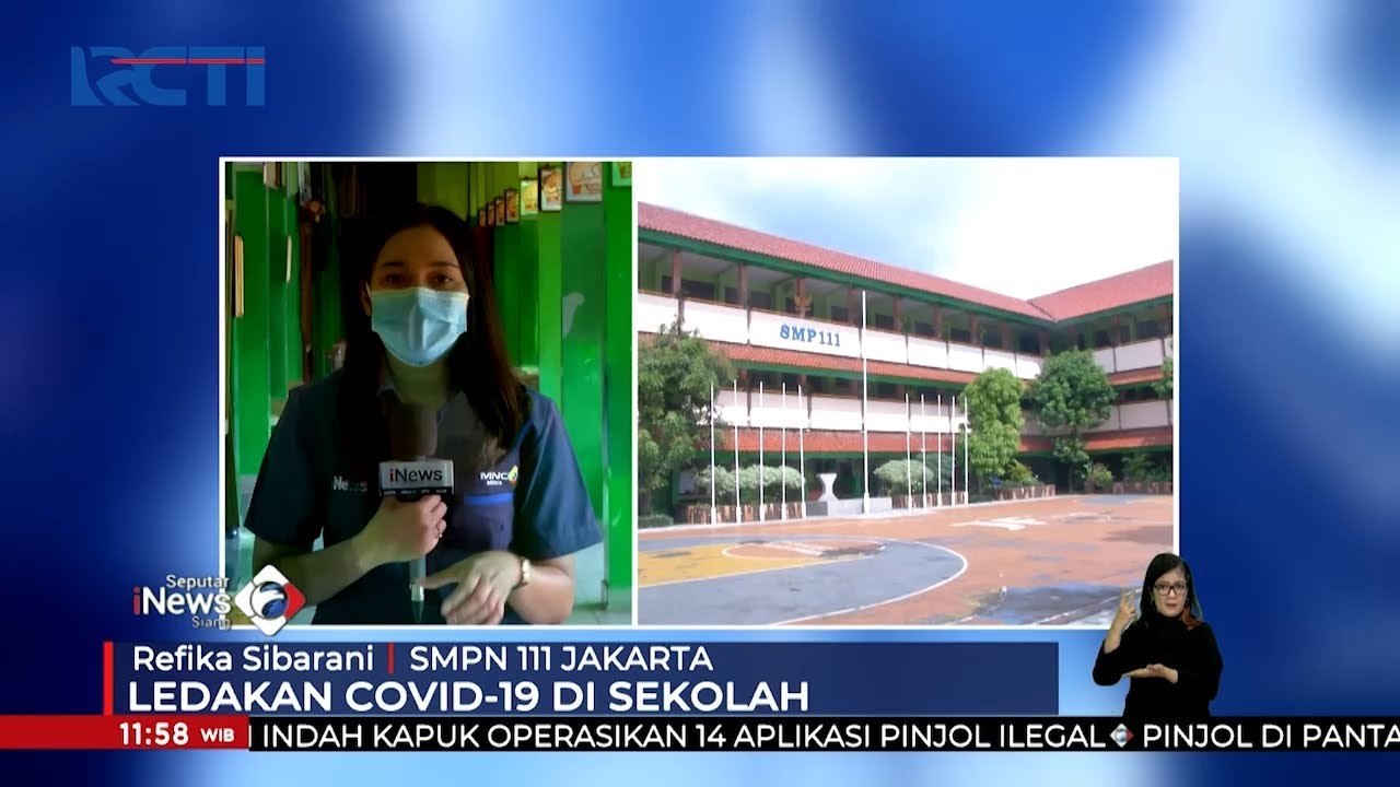 11 Siswa SMPN 111 Jakarta Terpapar COVID-19 #SeputariNewsSiang 27/01 ...