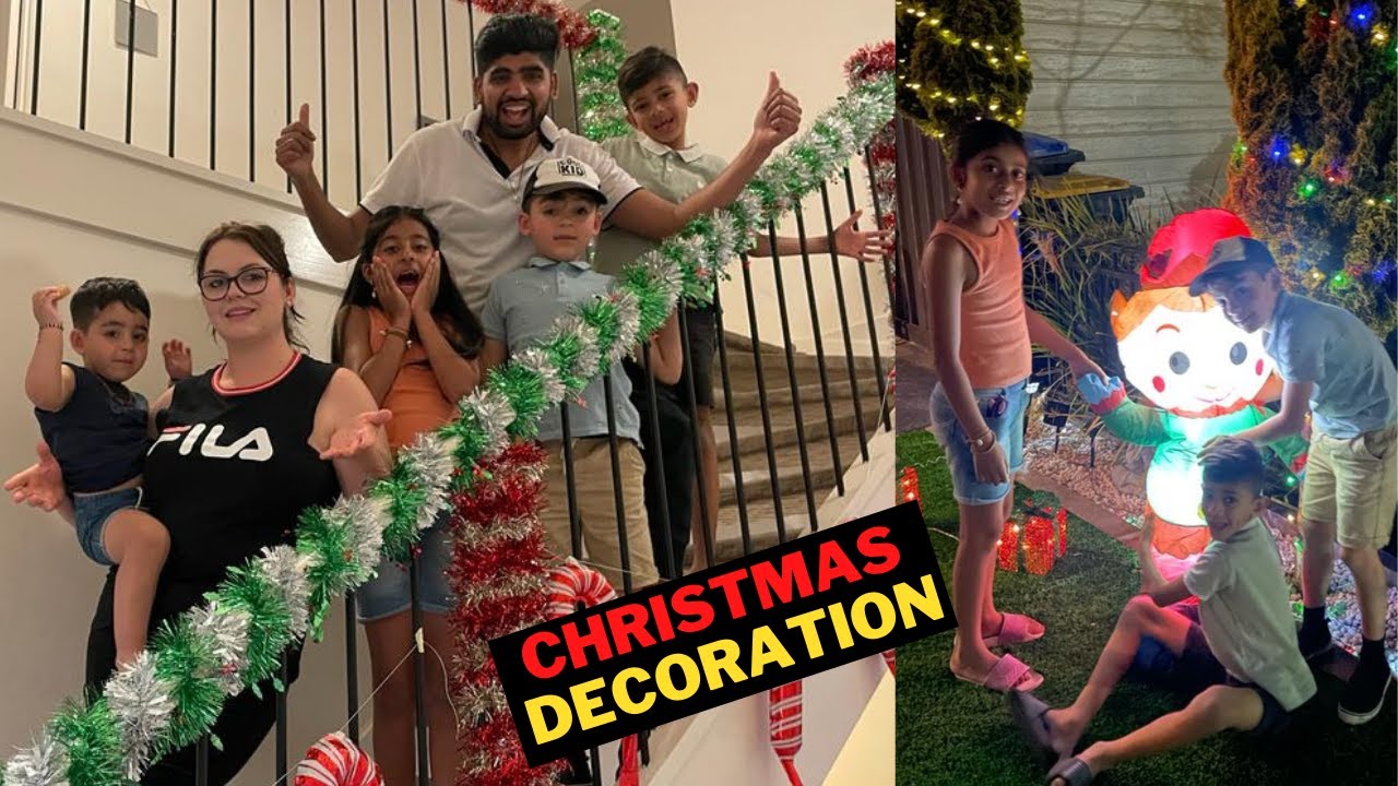 DECORATING OUR HOUSE FOR CHRISTMAS || LOVELEEN VATS & COURTNEY VATS ...