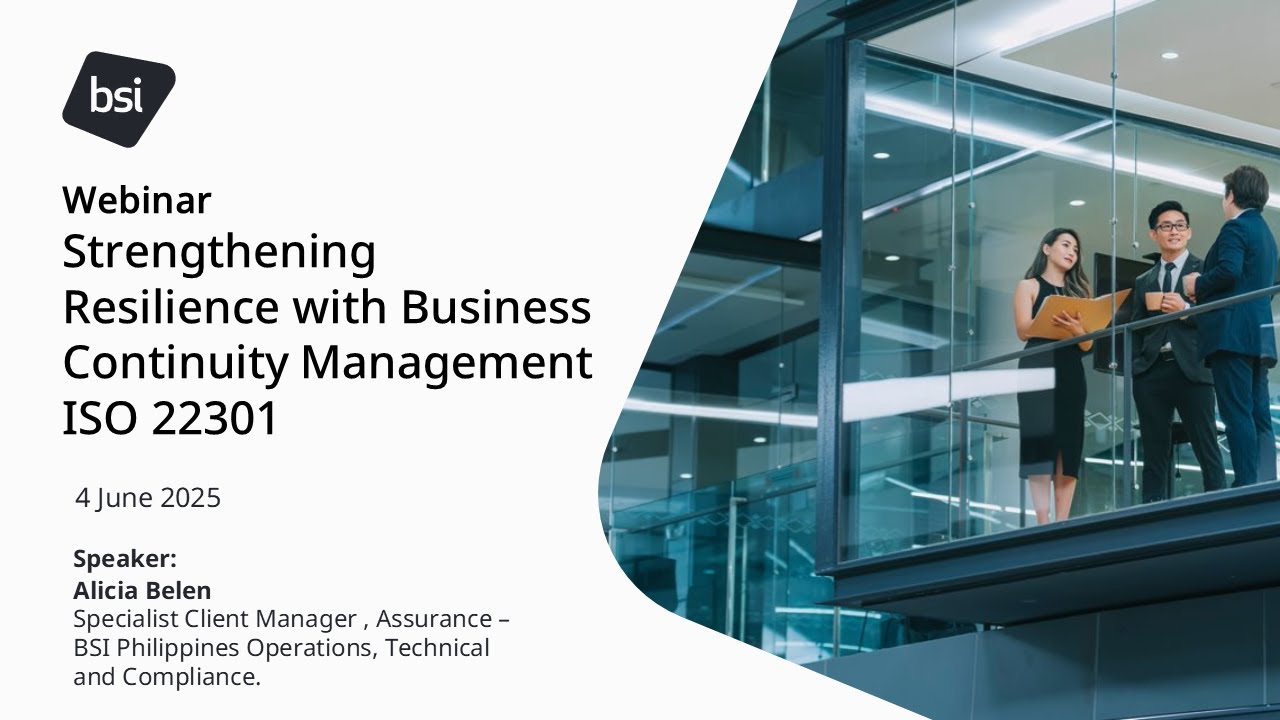 Strengthening Resilience with Business Continuity Management System ...