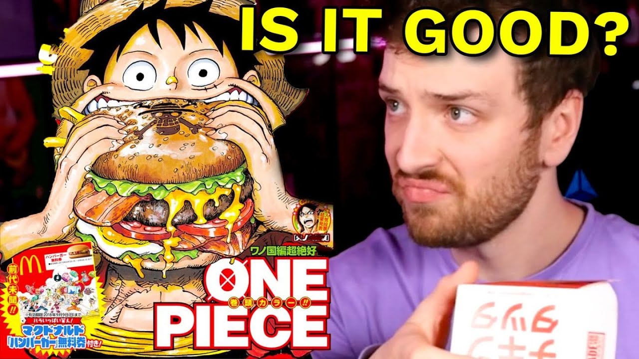 A Review of McDonald's One Piece Burger - YouTube