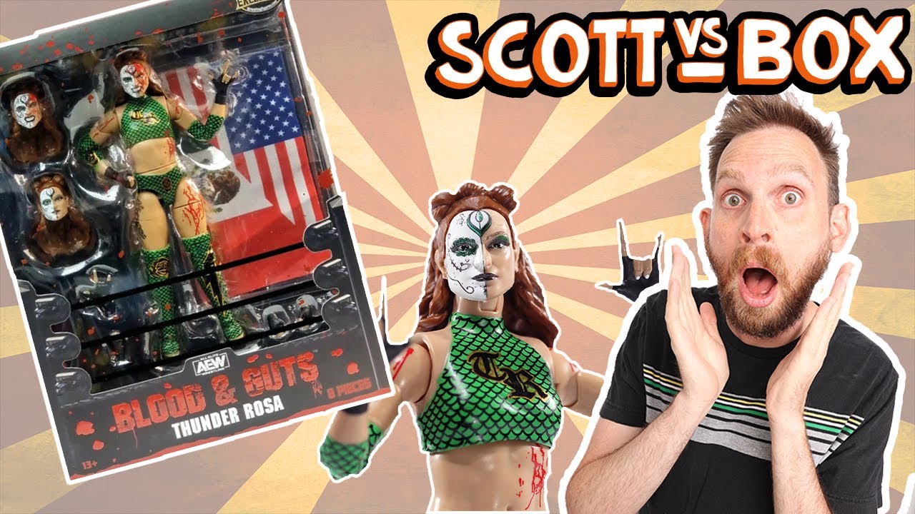 Thunder Rosa AEW Blood & Guts Ringside Collectibles Exclusive Action ...