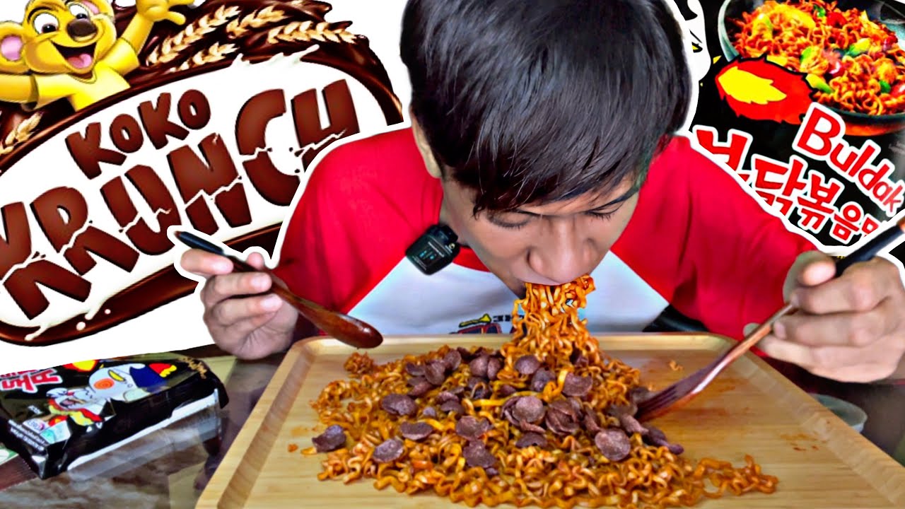 [MUKBANG] SAMYANG HOT SPICY | KOKO KRUNCH - YouTube