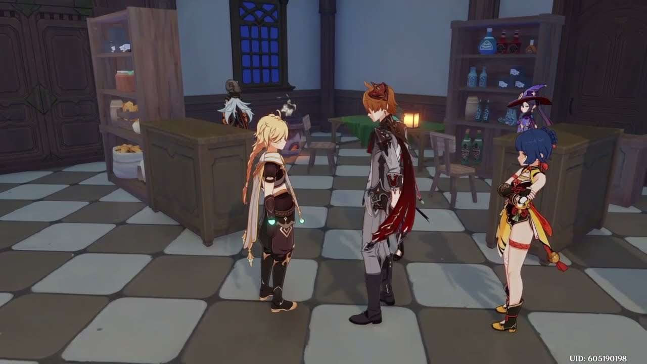 Genshin Impact: Cottage Kitchen Special Teapot Interactions - YouTube