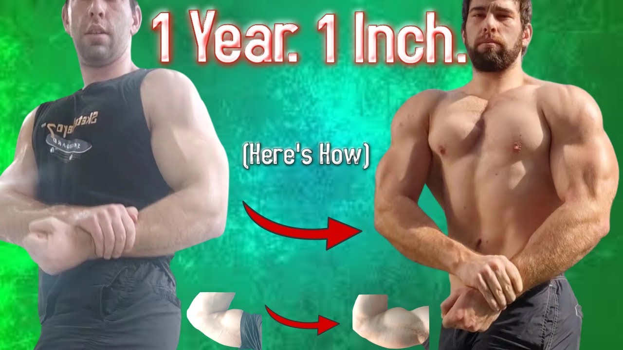 How I Put An INCH On My Arms In 1 Year - YouTube