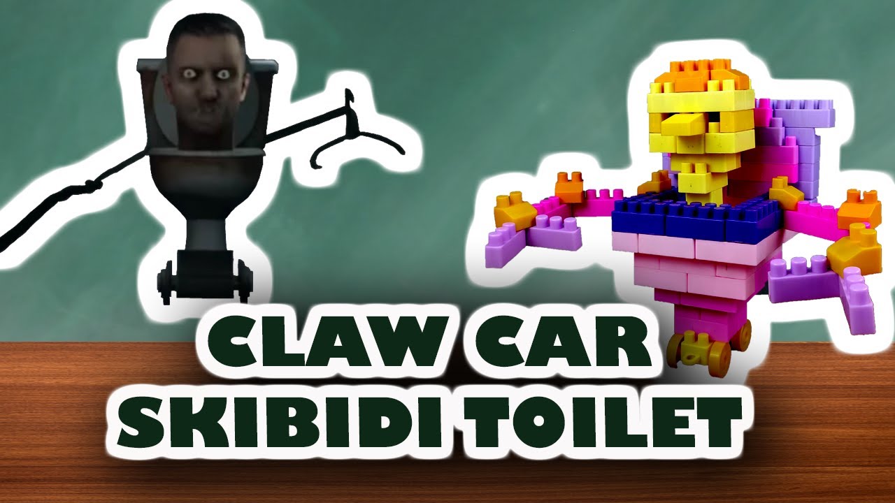 Cara Membuat Lego Claw Car Skibidi Toilet | Lego Block - YouTube