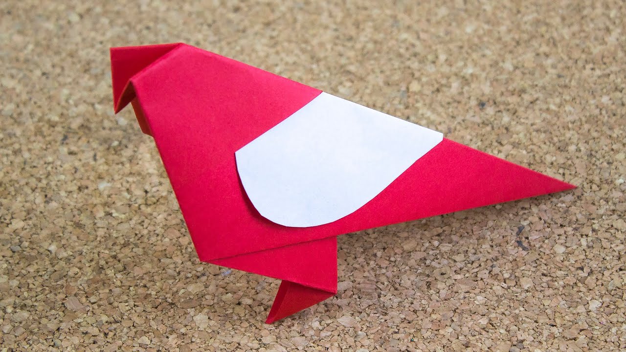 Paloma Mensajera + Carta / Origami Kids - YouTube