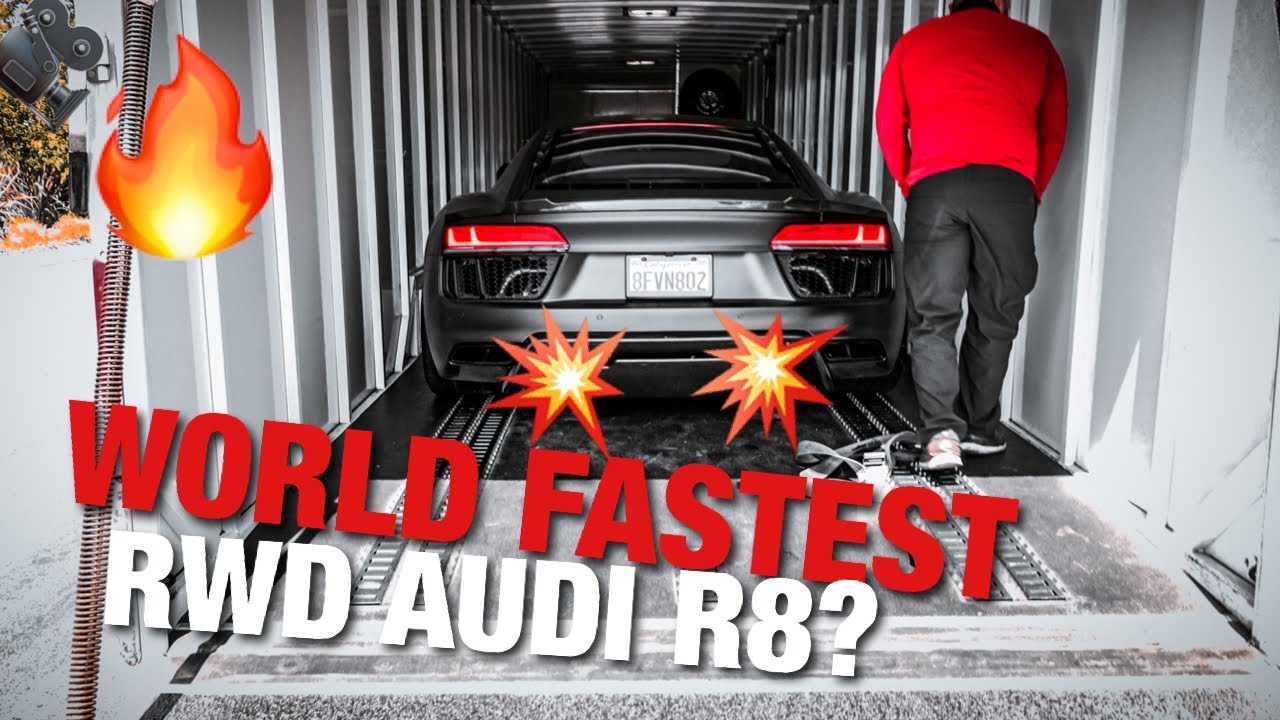 My World’s fastest Rear Wheel Drive R8 on the way!! - YouTube