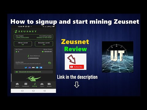 Zeusnet new update | how to work ni zeusnet | Zeusnet full reviews - YouTube