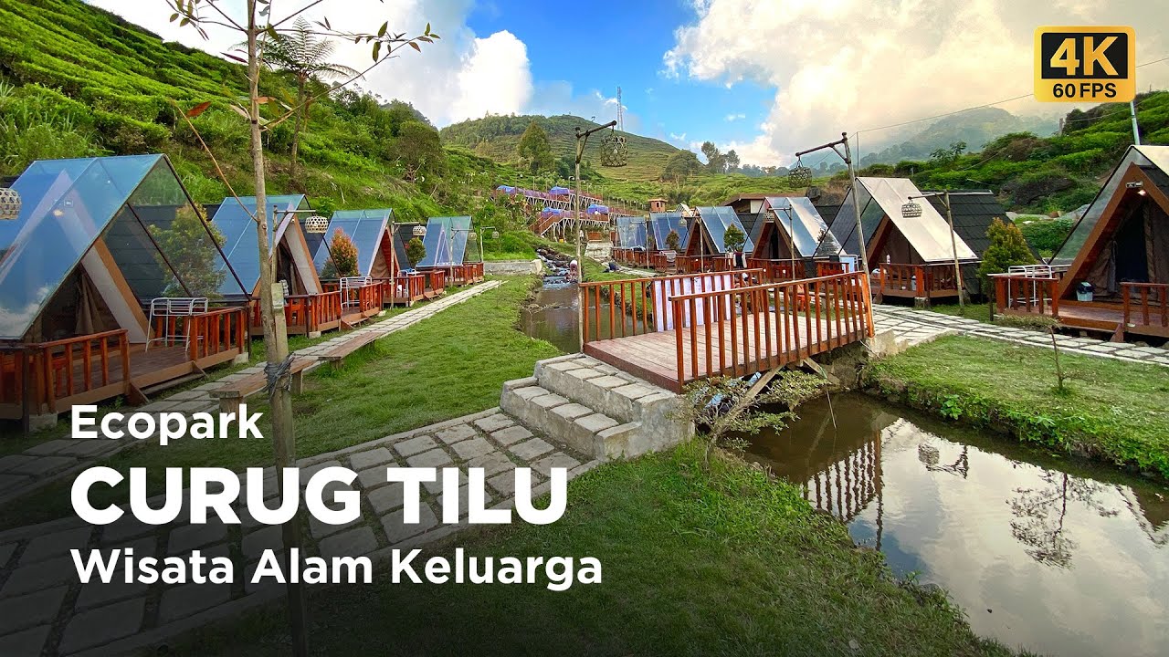 Ecopark CURUG TILU Ciwidey (4K Video) Wisata Alam Keluarga, Family ...