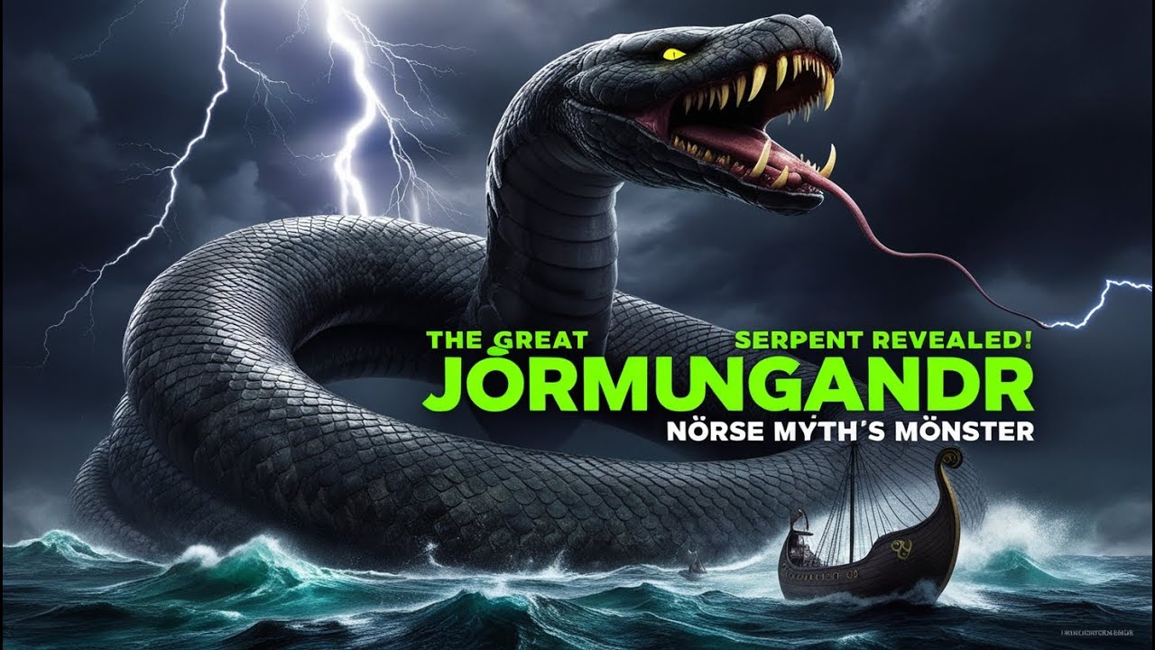 Jörmungandr The Great Serpent Of Norse Mythology - Norse Mythology ...