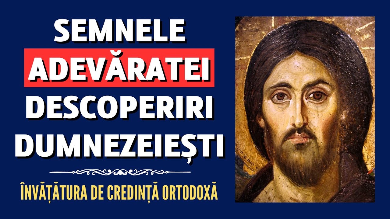 5 Semnele adevăratei descoperiri dumnezeiești - YouTube