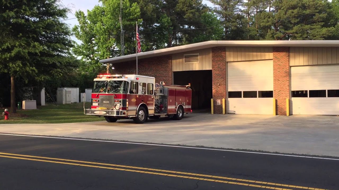 June 9, 2015 - Raleigh FD - Engine 23 Responds - YouTube