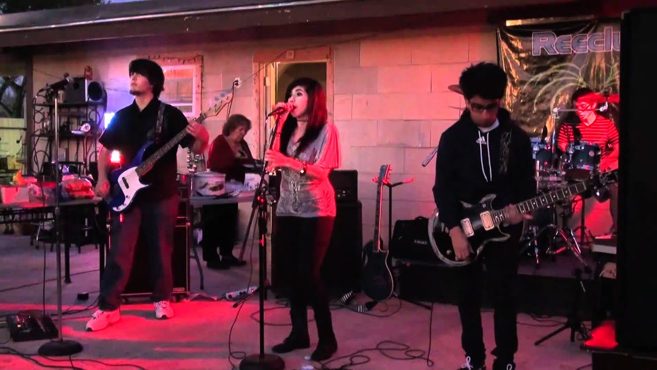 Reecluse Recluse - rock band at Freddy's back yard, San Antonio, TX 3 ...