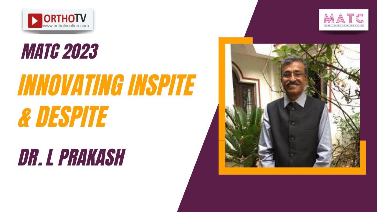 MATC 2023 : Innovating Inspite & Despite - Dr. L Prakash - YouTube
