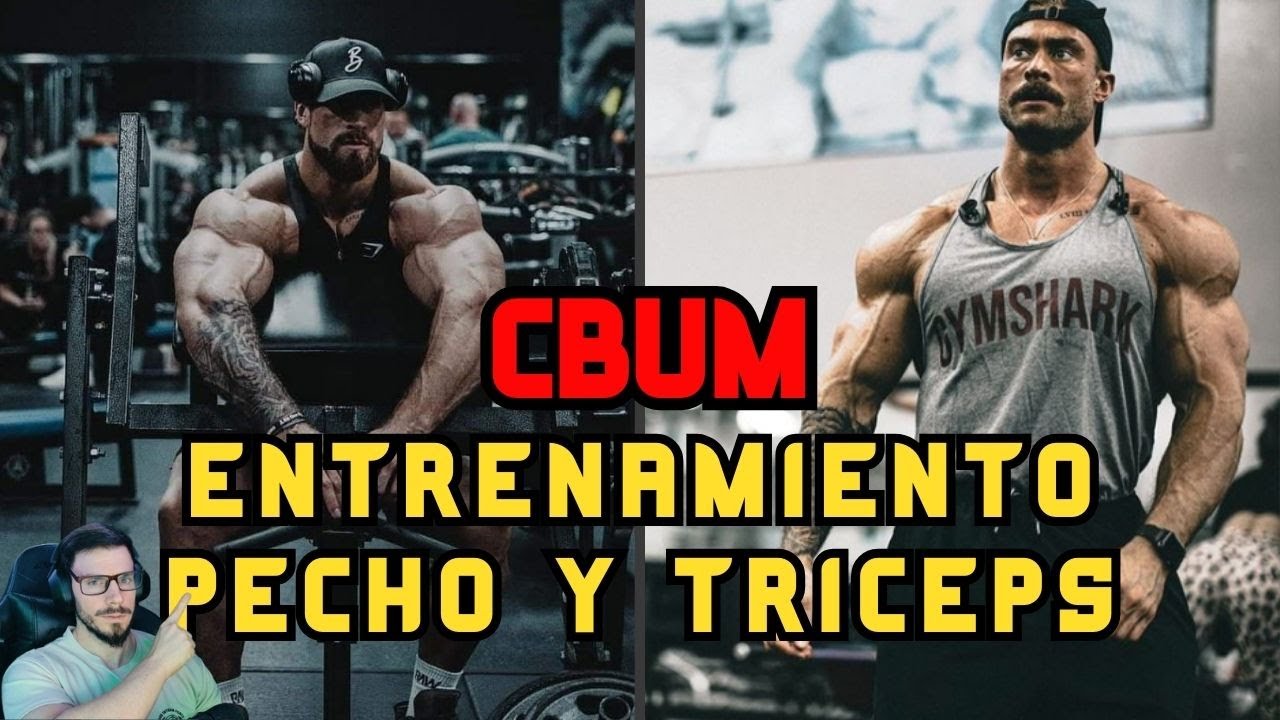 CBUM ENTRENAMIENTO PECHO Y TRICEPS | CON SUS CARTAS POKEMÓNS - YouTube
