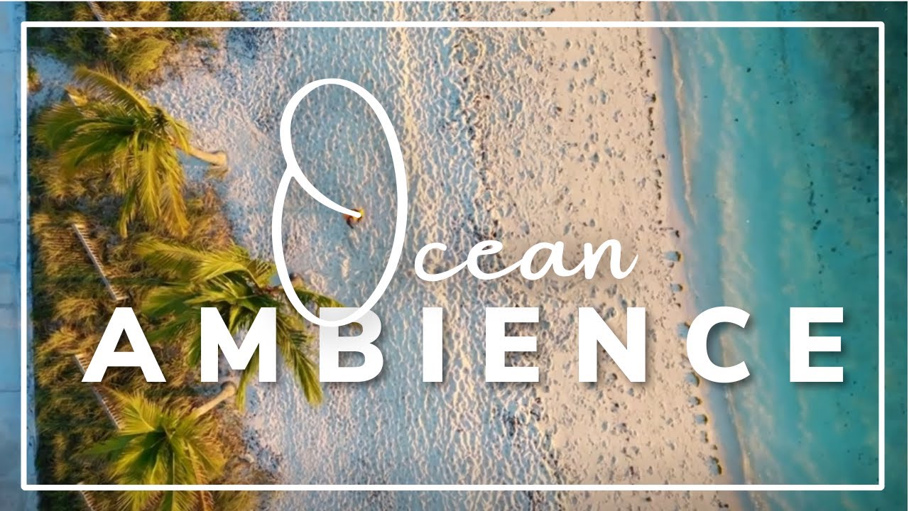 Ocean Ambience Wave Sounds for Sleeping, Meditation, & Yoga | Calming ...