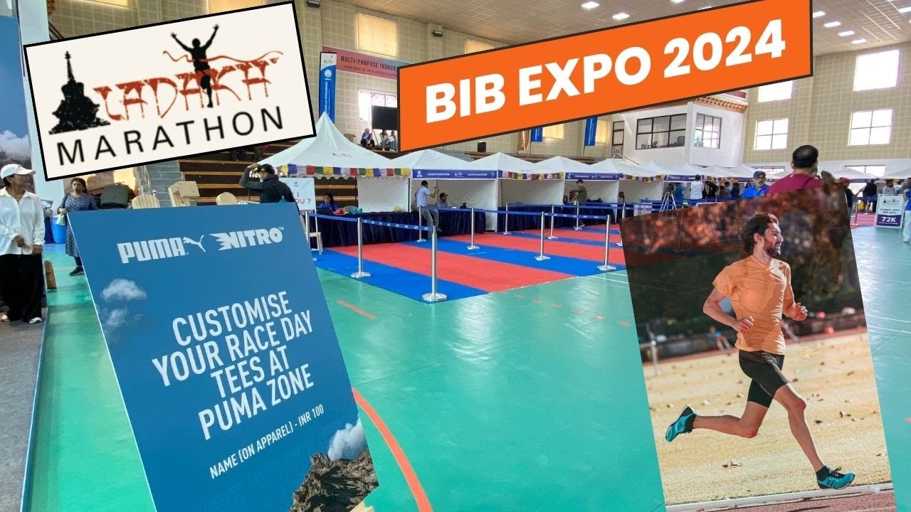 LADAKH MARATHON BIB EXPO 2024 - YouTube