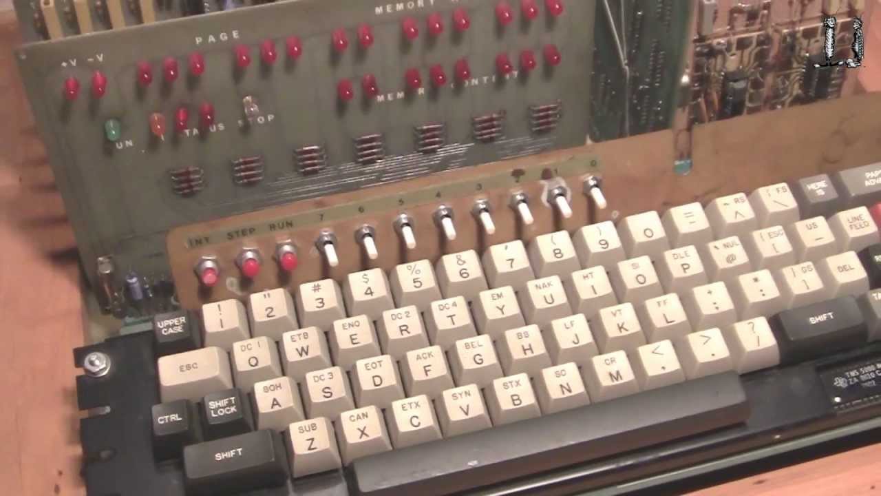 Vintage Computer SCELBI 8B 1974 - YouTube
