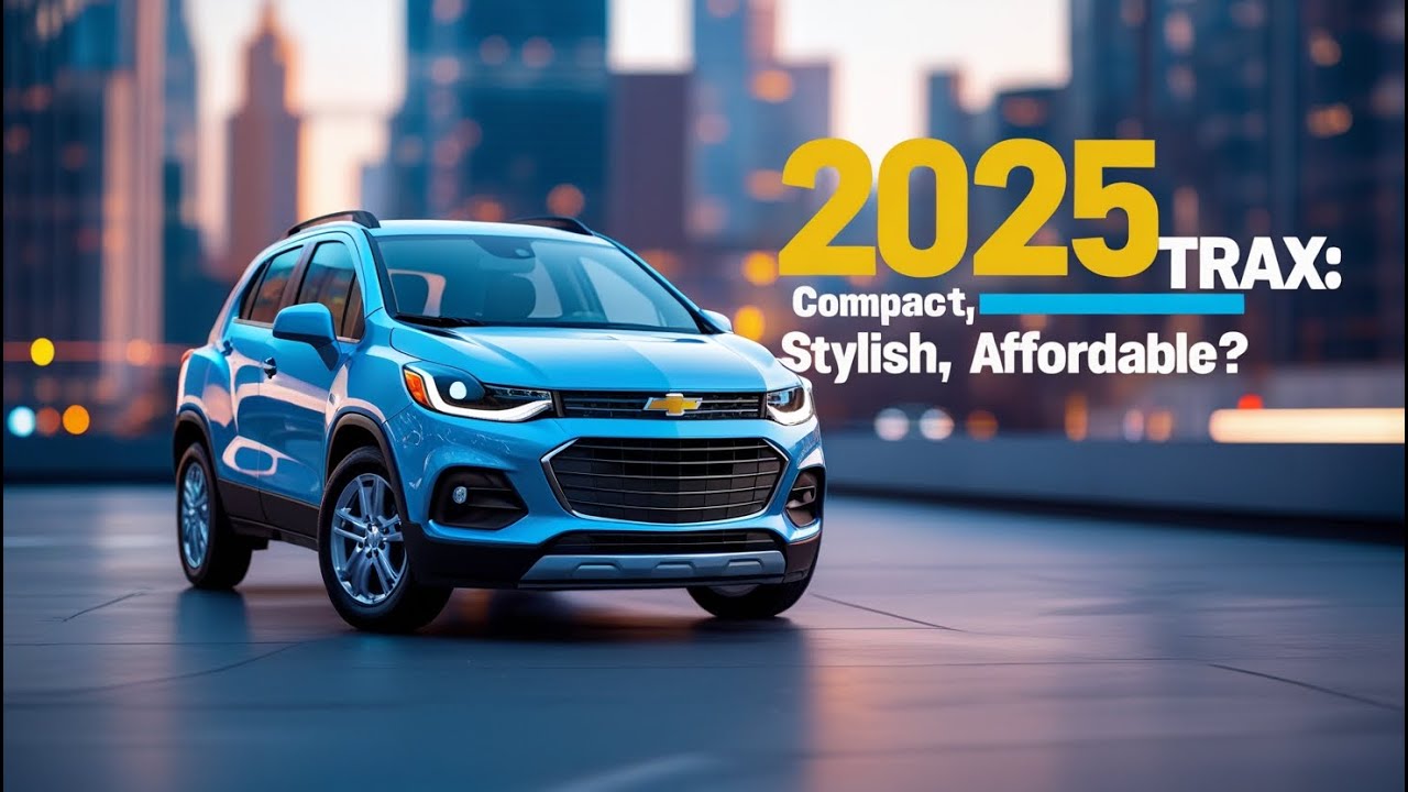 2025 Chevrolet Trax: Compact Style, Big Value! - YouTube