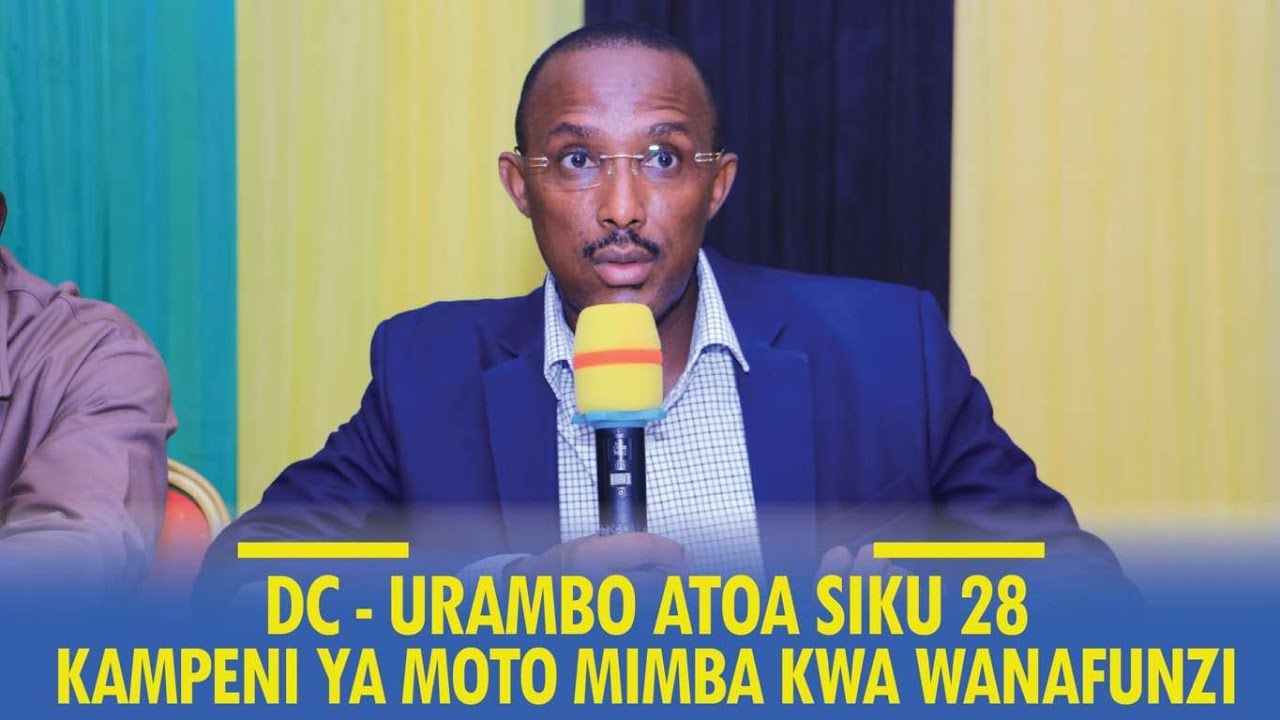 URAMBO: WANAFUNZI 10886 WAACHA SHULE, 78 WAKUTWA NA MIMBA, DC ATANGAZA ...