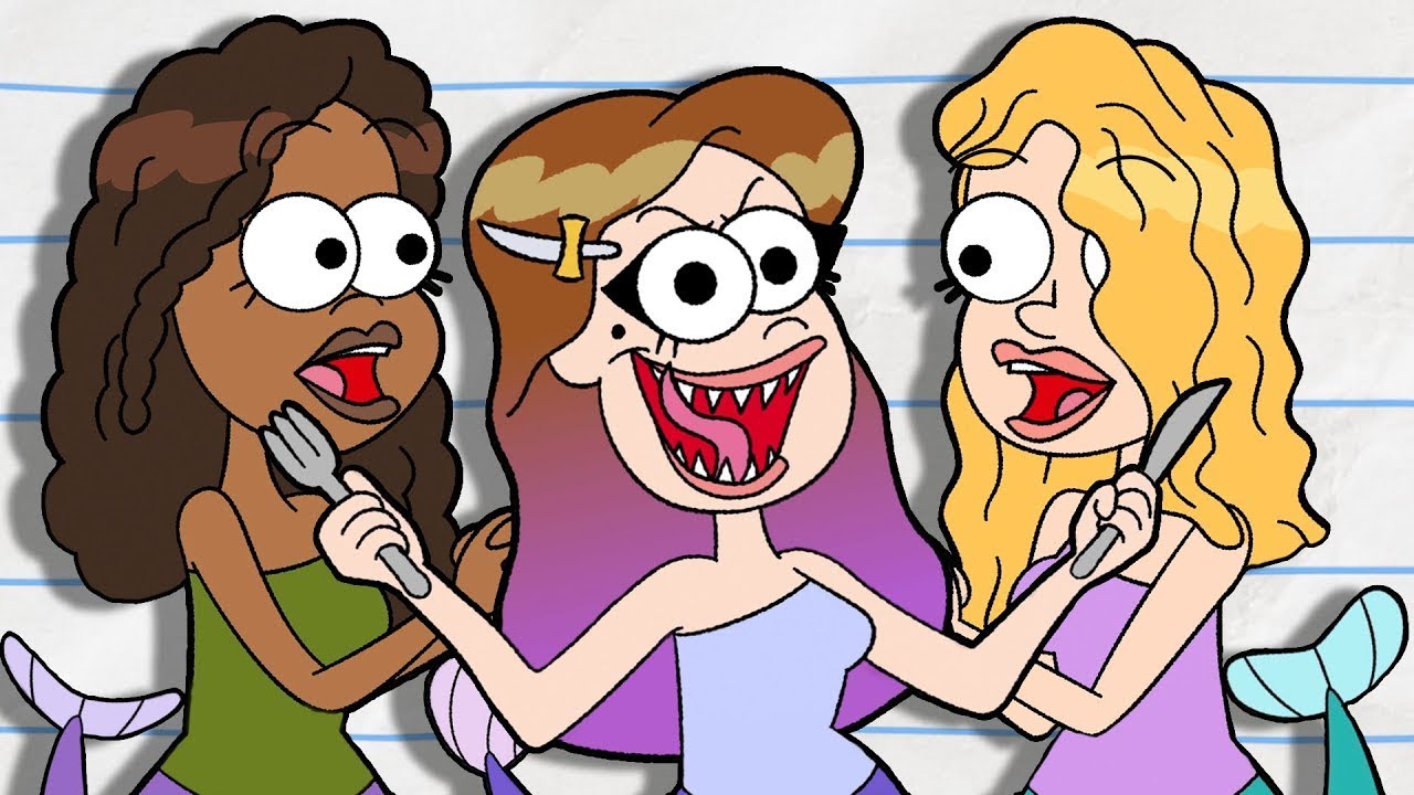 Three Little Mermaids | Boy & Dragon | Cartoons For Kids | WildBrain ...