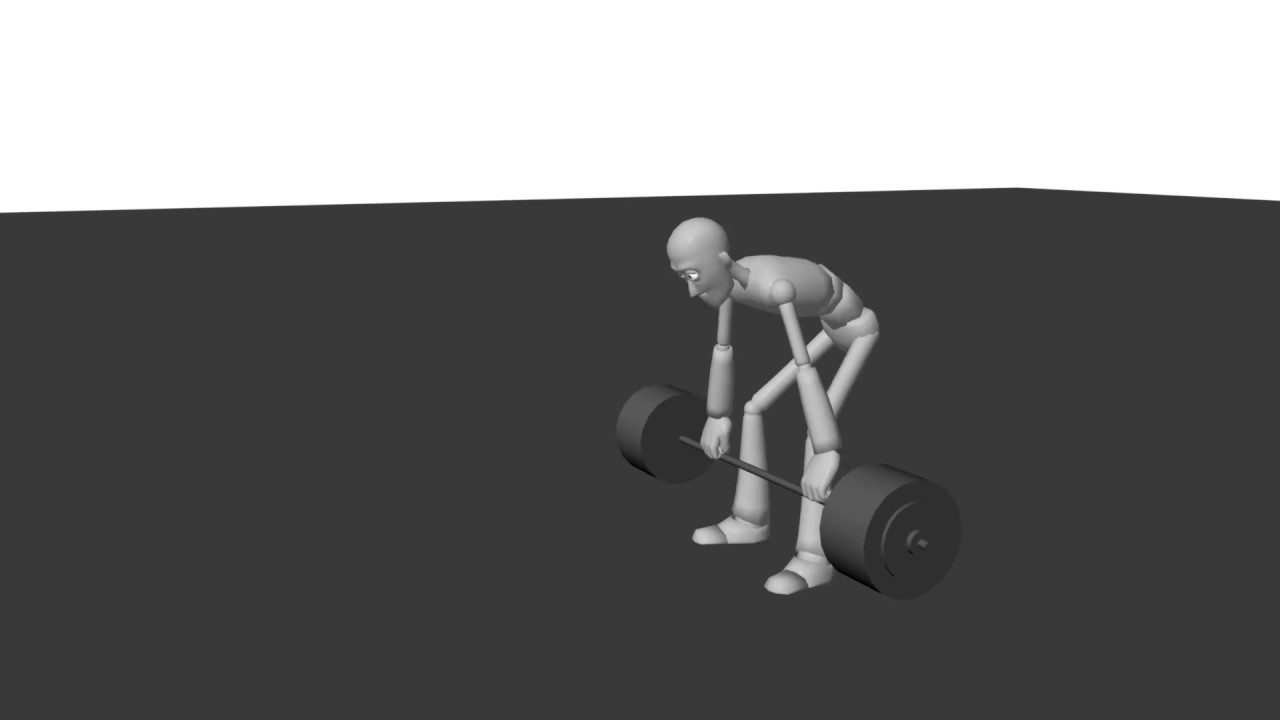 Weight Lifting || 3D Animation || Character Animation || Arijit Bera ...