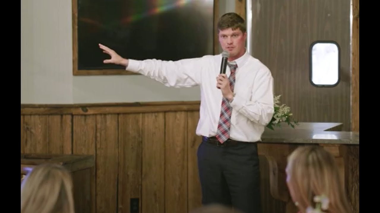 Paden Crowder's wedding toast to my brother, Landon Crowder. - YouTube