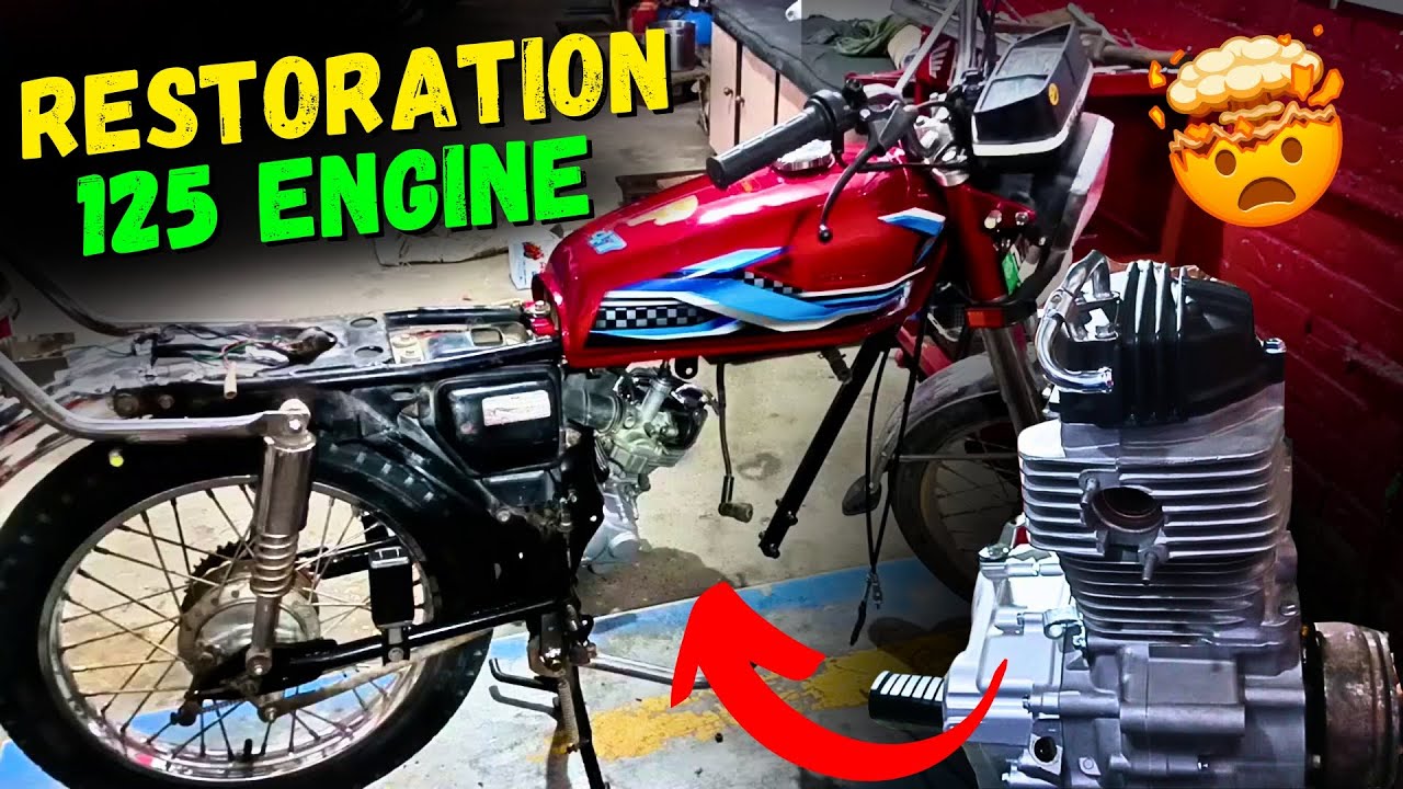 HONDA CG125 Engine Restoration - Togervi Usman Auto - Bike Repairing ...