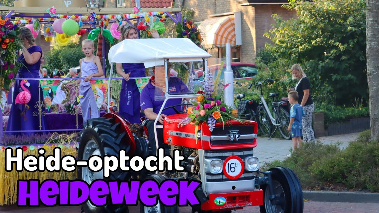 Heide-optocht | Heideweek 2024 | Ede - YouTube