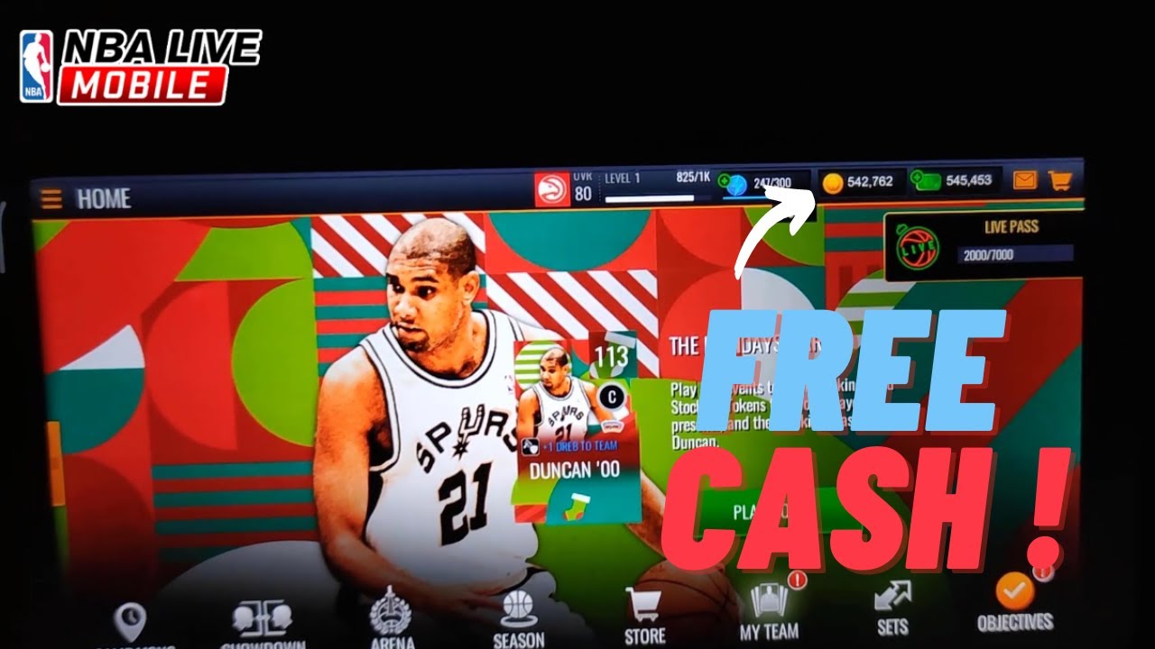 Nba Live Mobile Hack - Get Free NBA Live Mobile Cash Coins (iOS+Android ...