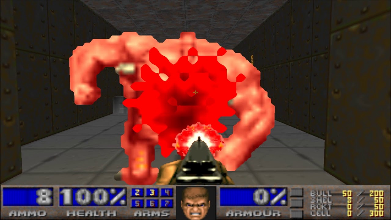 Doom 2 DCD #1 Level 1 UV Max with Colorful Hell (Commentary) - YouTube