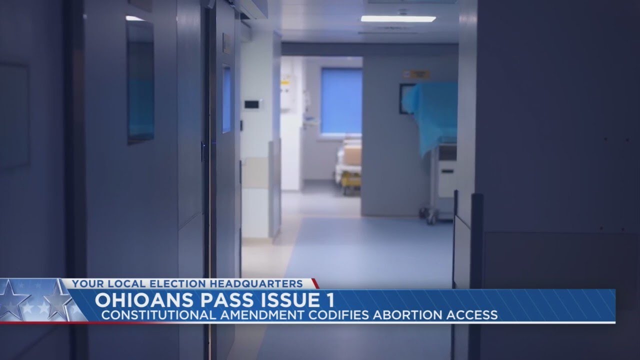 Ohio Issue 1 on amendment for abortion rights passes - YouTube