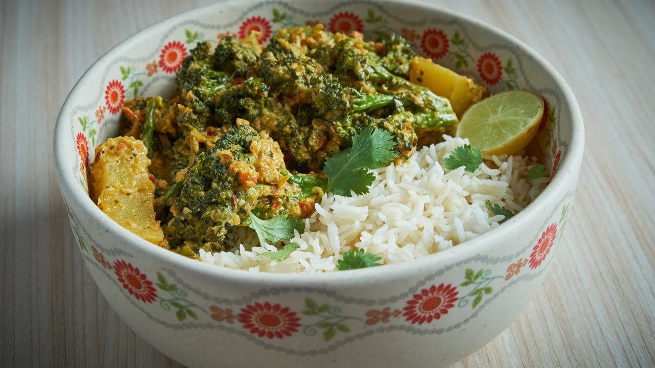 Broccoli Curry - YouTube