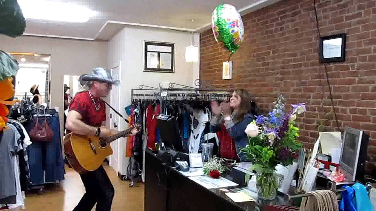 Jessica gets a Rockstar Singing Telegram 6-1-2011 - YouTube