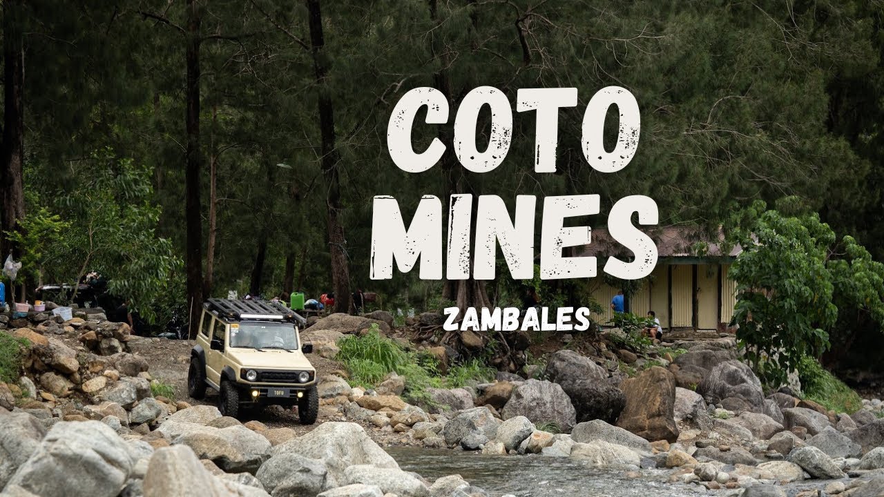 COTO MINES, ZAMBALES | BEST RIVER CAMP | CAR CAMPING | SUZUKI JIMNY ...