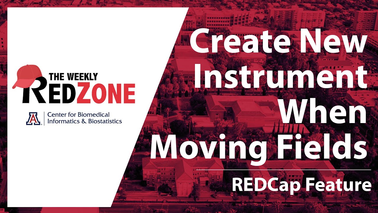 REDZone - Create New Instrument When Moving Fields - YouTube