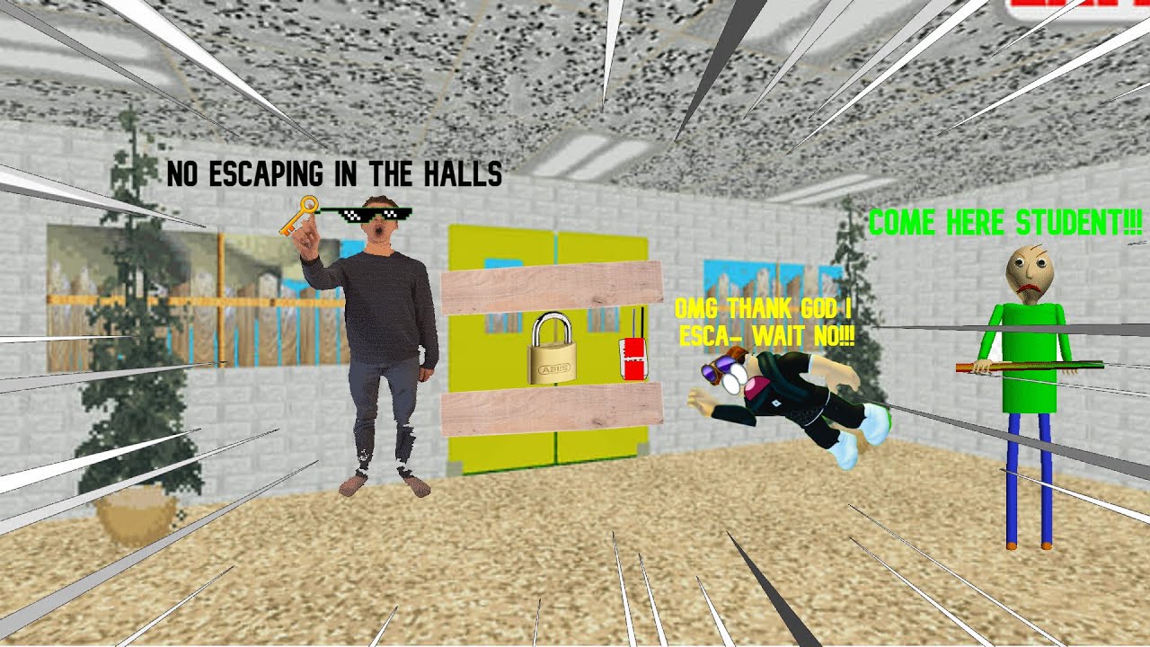 BALDI HAS GONE CRAZY I JUST WANT TO DO MATH!!! - YouTube